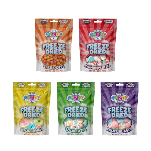 Best Candy Ever Freeze Dried: Ultimate Crunchy Fruity Snack Variety ...