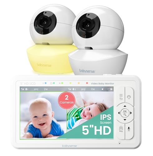 Best Split Screen Baby Monitor for Crystal Clear Dual Camera Views ...