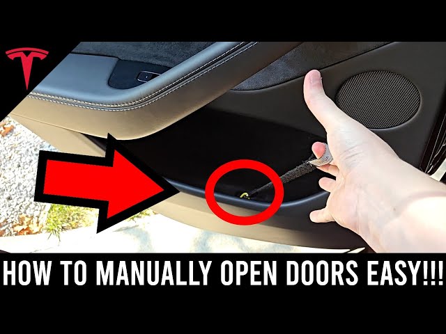How To Open Tesla Model 3 Doors: Easy Steps You Need to Know – buzzlyo