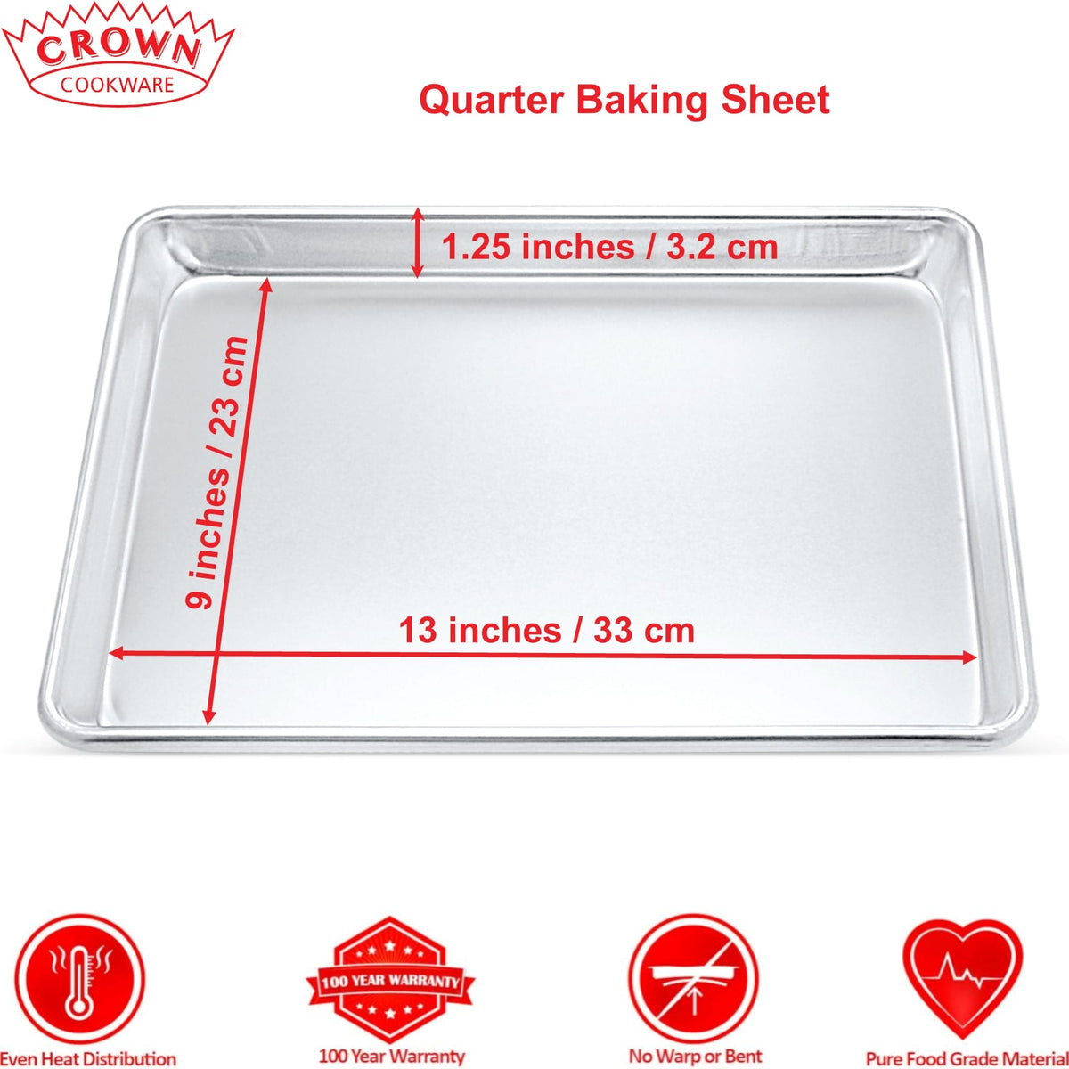 What are the Dimensions of a Quarter Sheet Pan: Ultimate Size Guide ...